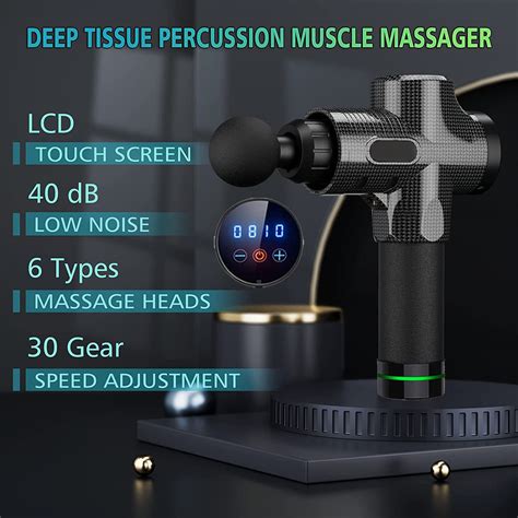 Deep Tissue Massage Gun Portable Facial Muscle Massager Massage Pistool