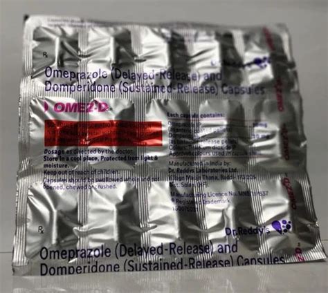 Omeprazole Delayed Release And Domperidone Sustained Release Capsules At ₹ 1950box Ashok