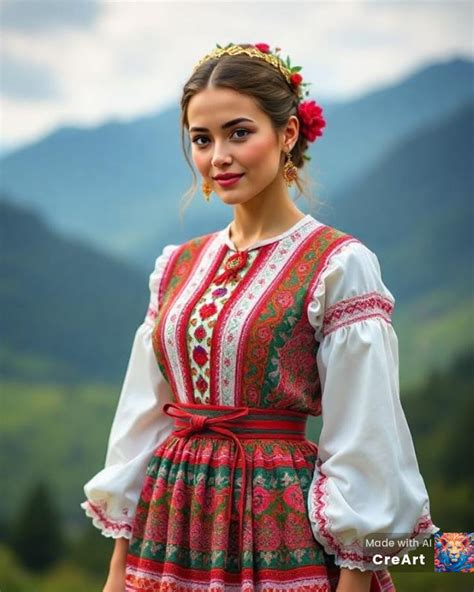 Bulgarian With Traditional Dress By Nicepeeva On Deviantart