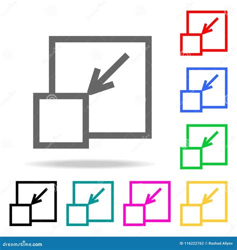 Decrement Icons Elements Of Human Web Colored Icons Premium Quality
