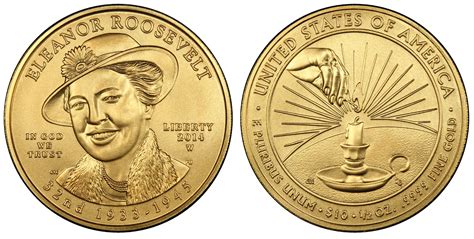 W Eleanor Roosevelt Regular Strike First Spouses PCGS CoinFacts
