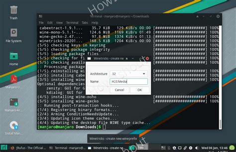 Install Wine For Arch Linux Such As Manjaro LinuxShout