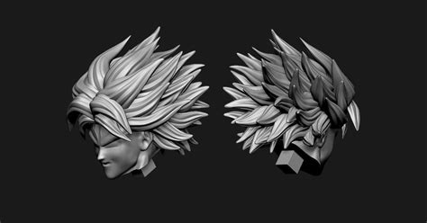 Stl File Broly Full Body 👾・3d Printing Idea To Download・cults