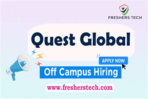 Quest Global Off Campus Hiring Freshers 2024 Trainee Engineer Apply Now