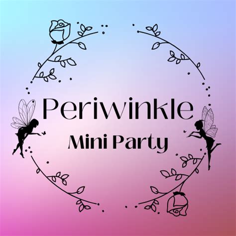 Mini Party Periwinkle