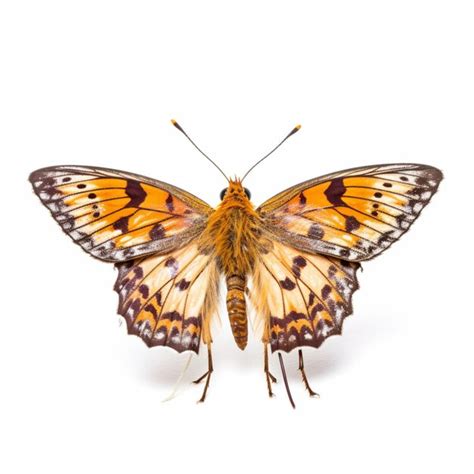 Premium AI Image A Butterfly With Orange And Black Markings Is Shown