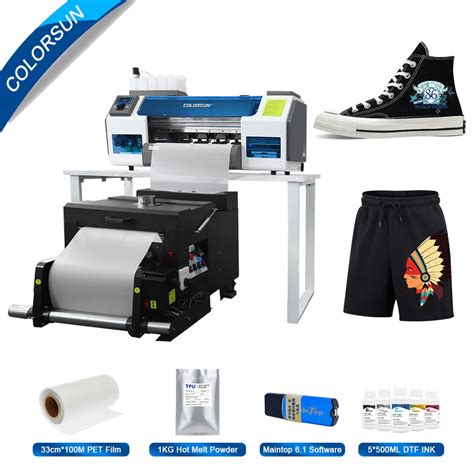 Colorsun Impresora A3 DTF Para Camisetas Epson M Quina De Impresi N