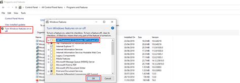 0x800f0954 cómo se soluciona el error de NET Framework IONOS MX
