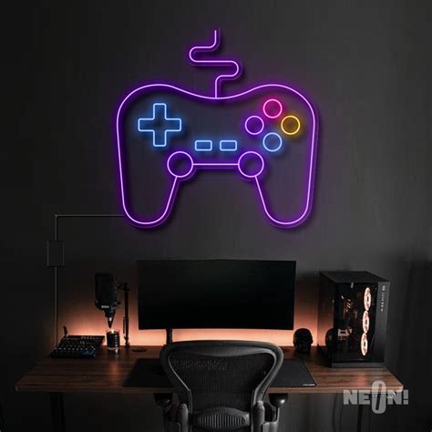 Gaming Console Neon Sign The Neon Store