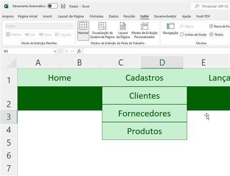Cómo crear un Menú Interactivo en Excel