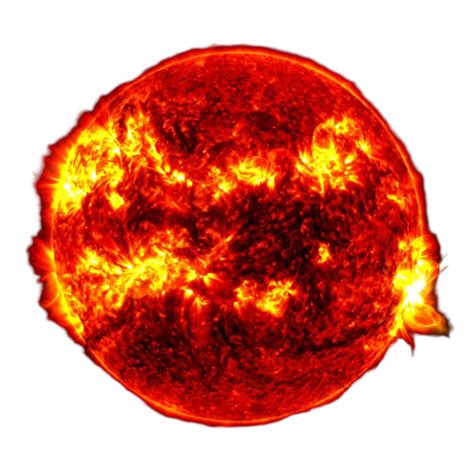 Red Sun Png Image Free