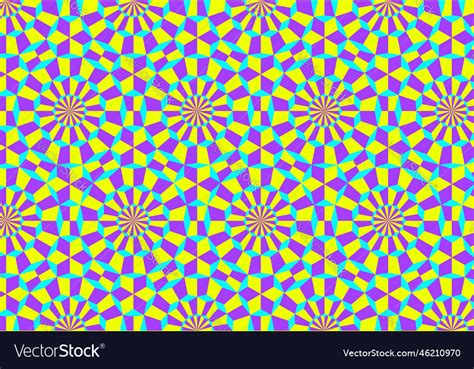 Abstract Hypnotic And Psychedelic Background Vector Image