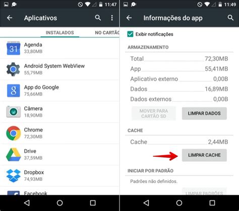 Aprenda a limpar o cache dos aplicativos e libere espaço no Android