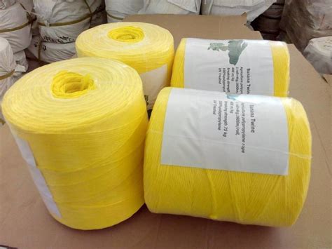 Uv Treated 4mm Diameter Polypropylene Twine Agriculture Plastic Packing