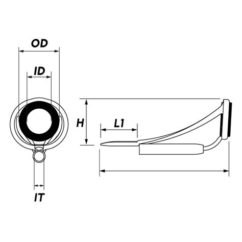 Alps 50lb Roller Tip Top
