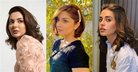 10 Pakistani Actresses Who Rocked Shorter Hair Reviewitpk