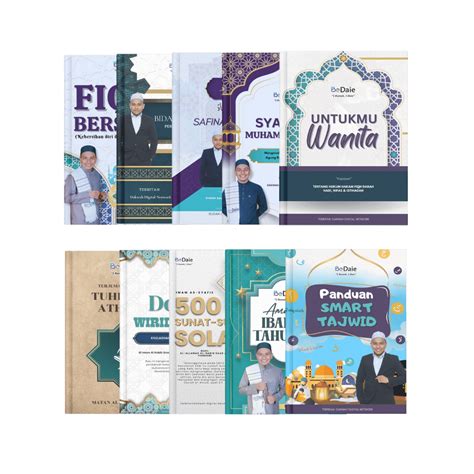 Combo 10 Buku Bedaie Bedaie
