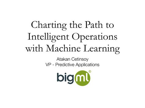 AIIA Charting The Path To Intelligent Operations With Machine