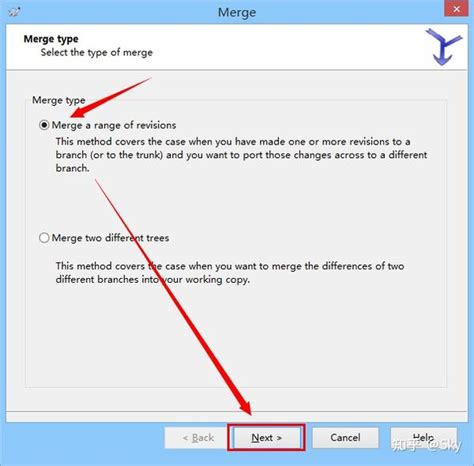 Tortoisesvn 合并操作简明教程 知乎