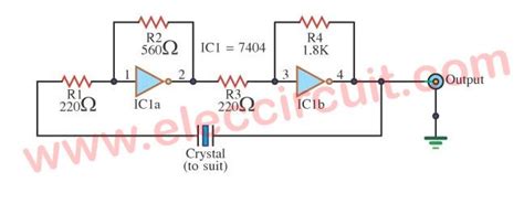 Variable Crystal Oscillator Circuit Diagram