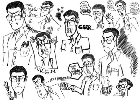 Angry Video Game Nerd Art
