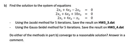 Solved Solving System Of Equation Help On Matlab Hi Guys Chegg Com