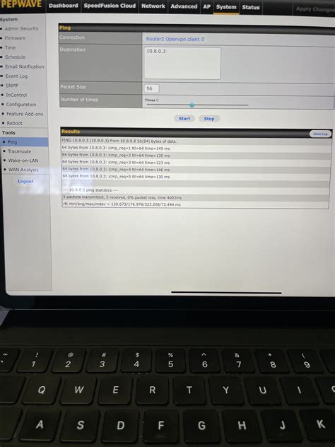 Openvpn Client Cannot Ping Router Or Anything Behind It Pepwave Ap And Surf Peplink Community