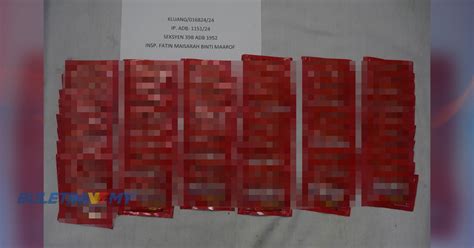Polis Bongkar Taktik Edar Dadah Guna Peket Minuman Berperisa BULETIN