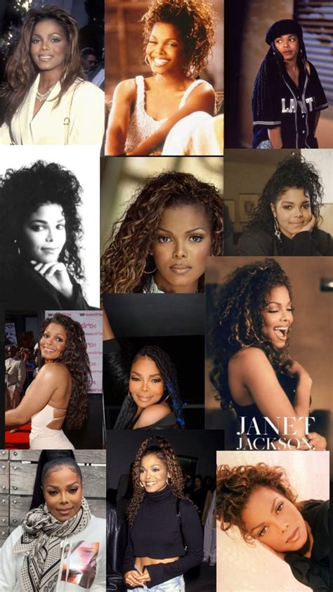 Janet Jackson Collage Janet Jackson Rolling Stone 1993 Janet Jackson