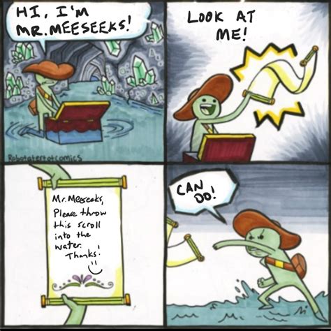 Mr Meseeks Rrickandmorty