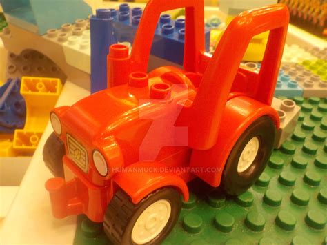 Lego Duplo Tractor By Humanmuck On Deviantart