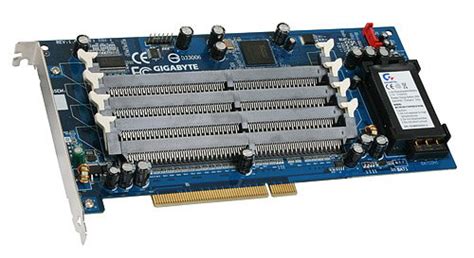 Gigabyte i-RAM (GC-RAMDISK): жесткий диск на базе DDR SDRAM