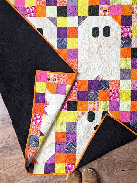 Making A Ghost Party Quilt Ma Tante Quilting