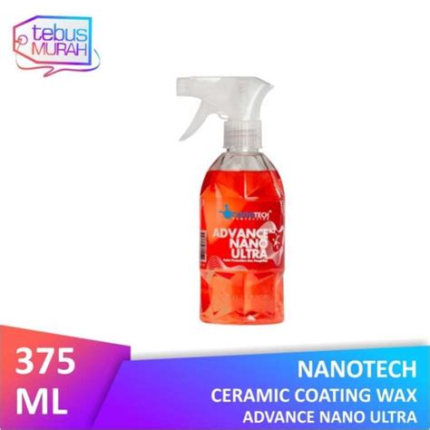 Promo Nanotech Advance Nano Ultra Ceramic Coating Wax 375ml Quick