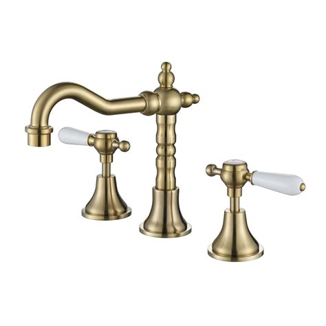 Modern Bordeaux Basin Set Brushed Brass Flooring Bathrooms Interiors