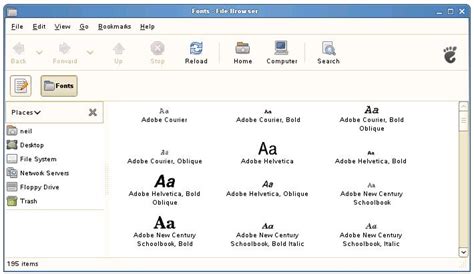 configuring opensuse desktop fonts techotopia