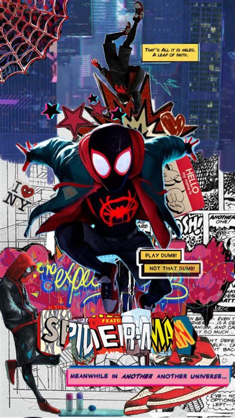 Spiderman Milesmorales Spiderverse Marvel Sony Spider Verse