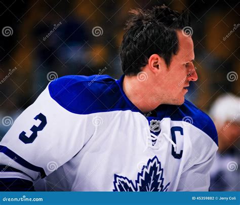 Dion Phaneuf Toronto Maple Leafs Editorial Photography Image Of