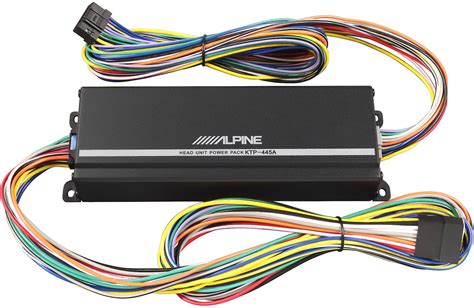 Alpine Ktp 445a Class D Head Unit Power Pack Amplifier — Automotive