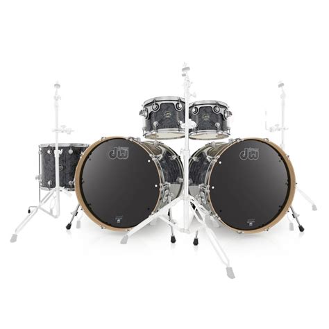 Disc Dw Drums Performance Series 22 Double Bass Drum Kit Black Diamond At Gear4music