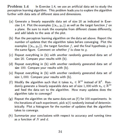 Problem 14 In Exercise 14 We Use An Artificial