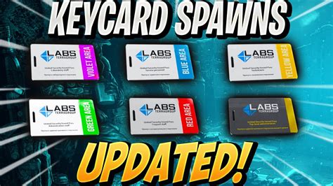 Labs Key Spawns Updated Escape From Tarkov YouTube