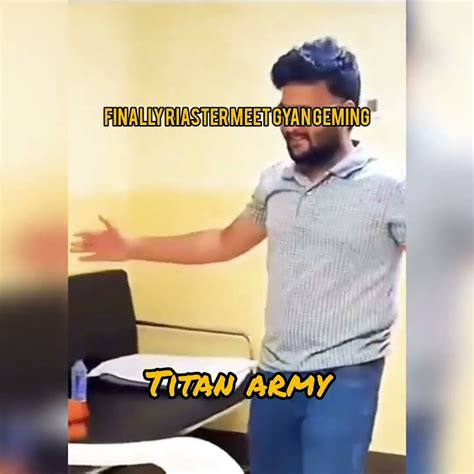 Finally Riaster Meet Gyan Gaming🍷 Youtube