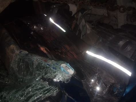 Horrific Road Accident On Yamuna Expressway In Baldev The Car Collided
