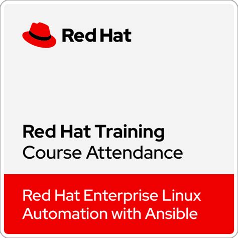 Red Hat Enterprise Linux Automation With Ansible RH294 Ver 8 4 Credly