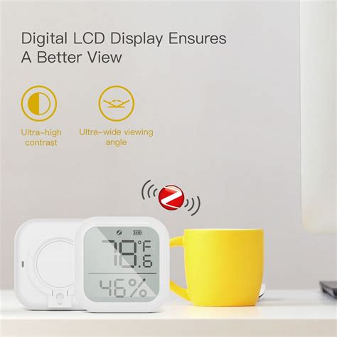 X ZigBee Smart Thermometer Hygrometer Kaufland De