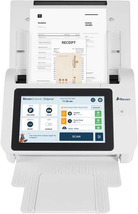 Raven Document Scanner Color Duplex Feeder Bahrain Ubuy