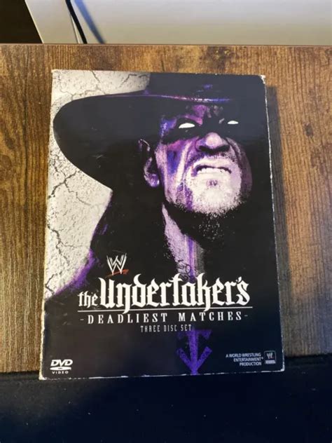 Wwfwwe The Undertakers Deadliest Matches Dvd 2010 Lot De 3