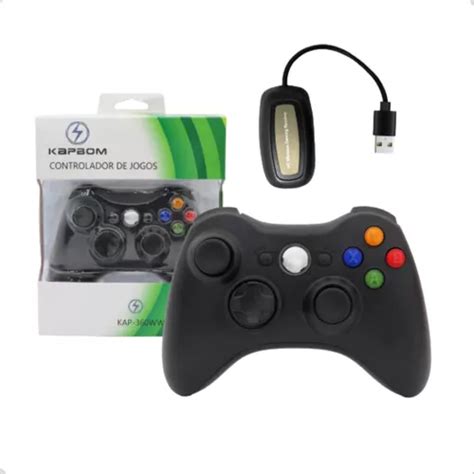 Controle P Xbox E Pc Sem Fio G Kapbom Kap Ww Parcelamento Sem Juros