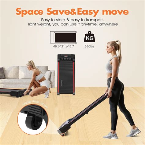 Sperax Walking Pad Under Desk Treadmill Treadmills For Home 320 Lb